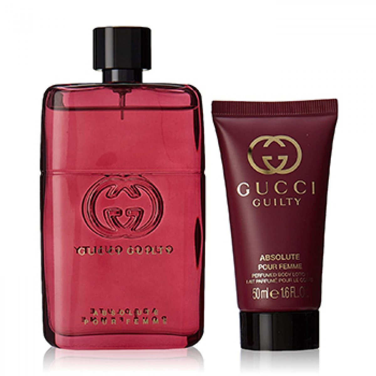 Gucci - Guilty Absolute szett I. - női, 50 ml eau de parfum + 50 ml ...