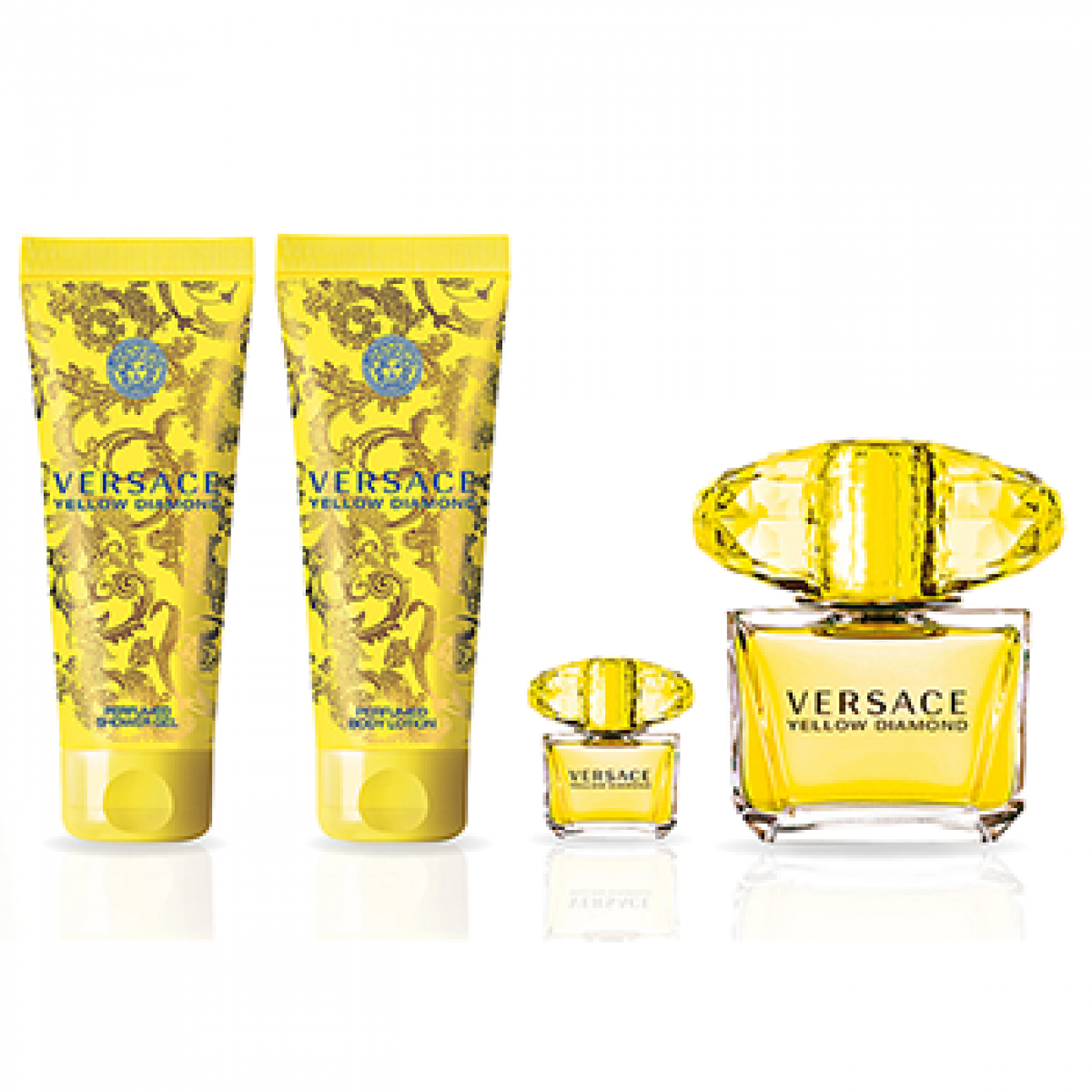 Versace - Yellow Diamond szett VIII. - női, 90 ml eau de toilette + 5 ...